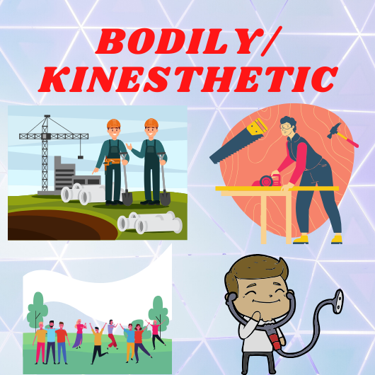 MULTIPLE INTELLIGENCE: BODILY/ KINESTHETIC