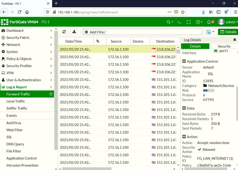 My Cybersecurity Journal: Fortigate SSL/TLS Inspection