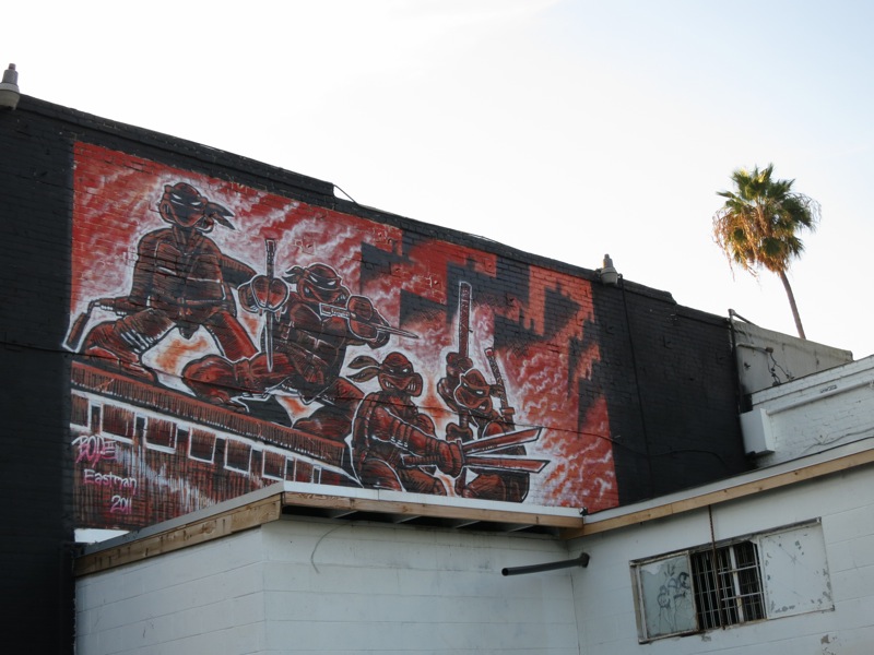 MELROSEandFAIRFAX: Teenage Mutant Ninja Turtle Graffiti