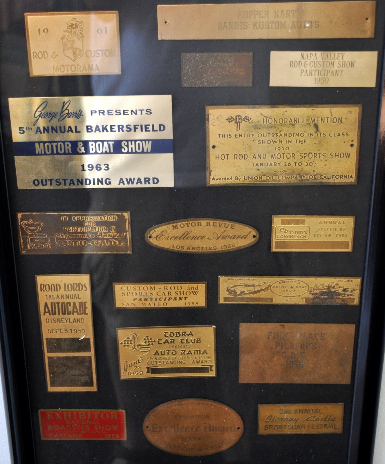 Vintage Car Plaques at Benjamin Stone-wigg blog