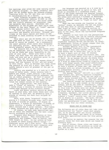 Blunders on the Danube: Wargames Digest 1971 - The 30 Years War