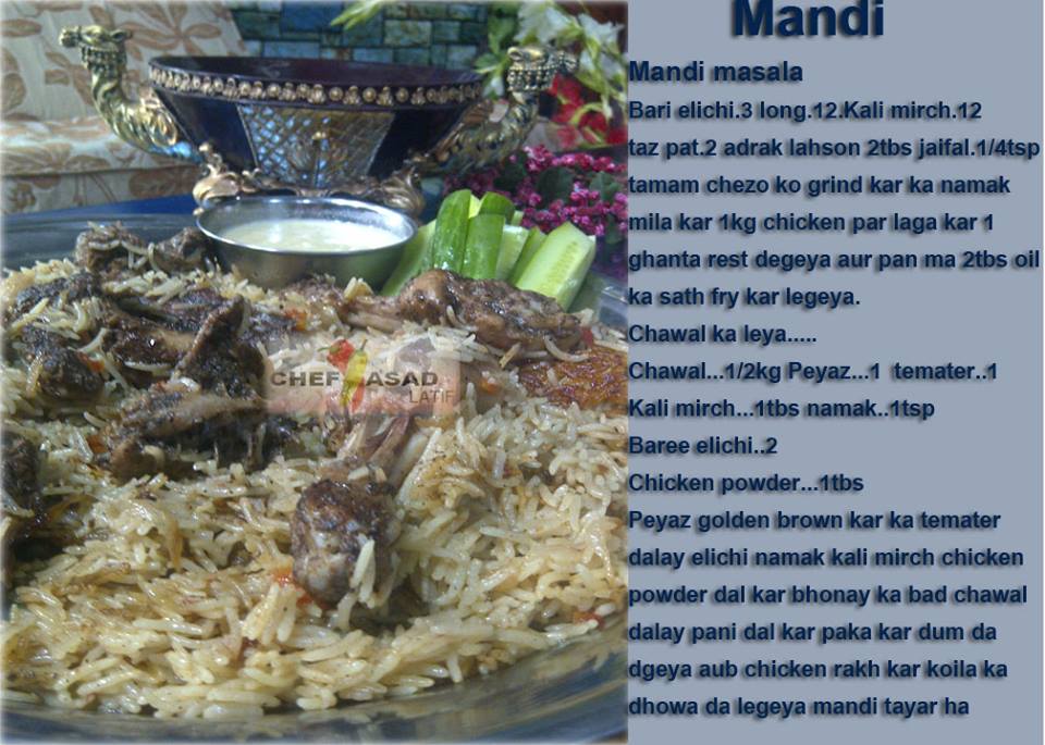 The Chef Asad Recipes, Cooking Show, Cooking Tips and Much More: Mandi ...