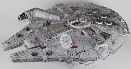 Star Wars: Millennium Falcon Paper Model | Paperized Crafts