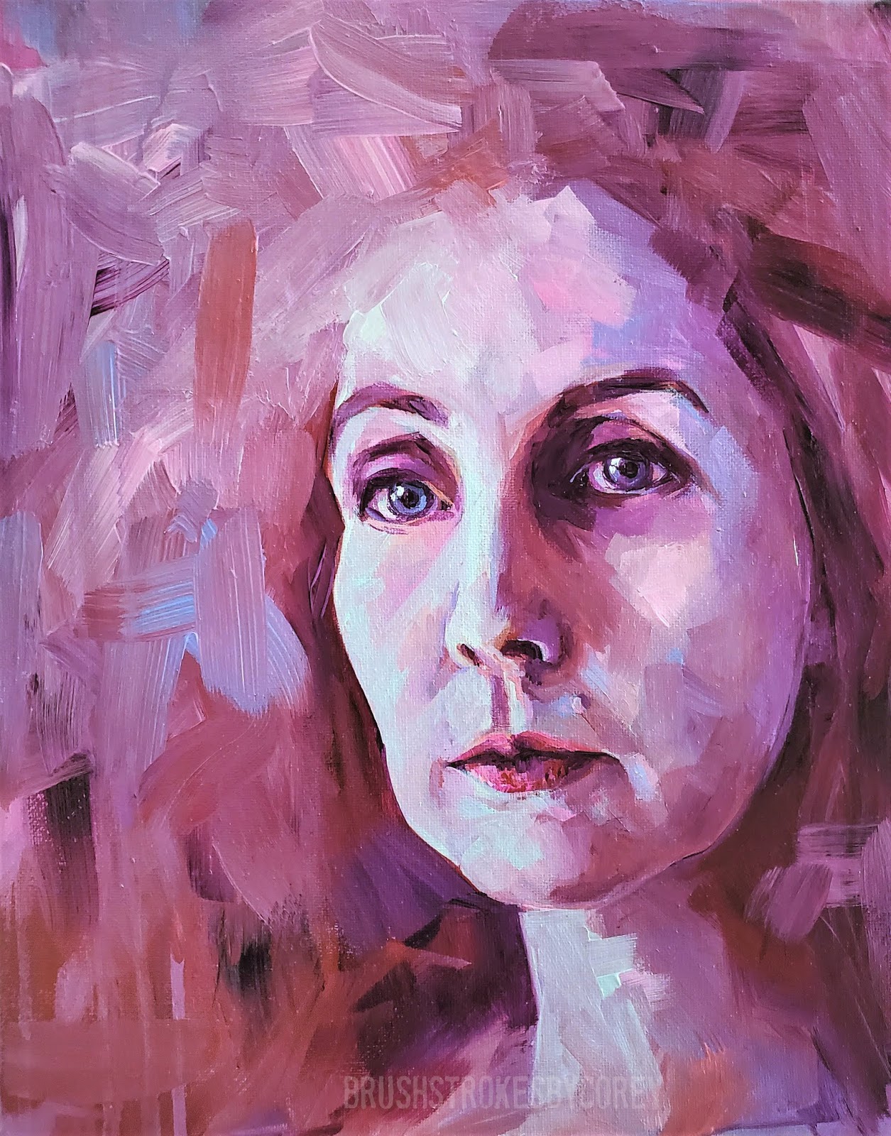 Brushstrokes By Corey: Bold Color Portraits!