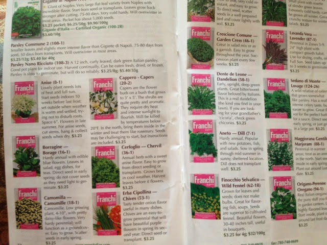 Ramblin' with AM: Local Saturday - Italian Seeds