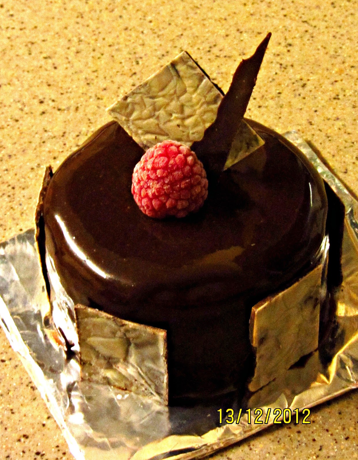 A student's baking journey: Chocolate Entremet