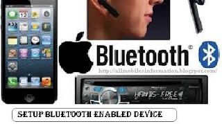 My blog page: How to setup bluetooth enabled device