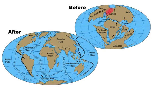 Cataclysmic Continental Shift: Peleg; for in his days was the earth ...