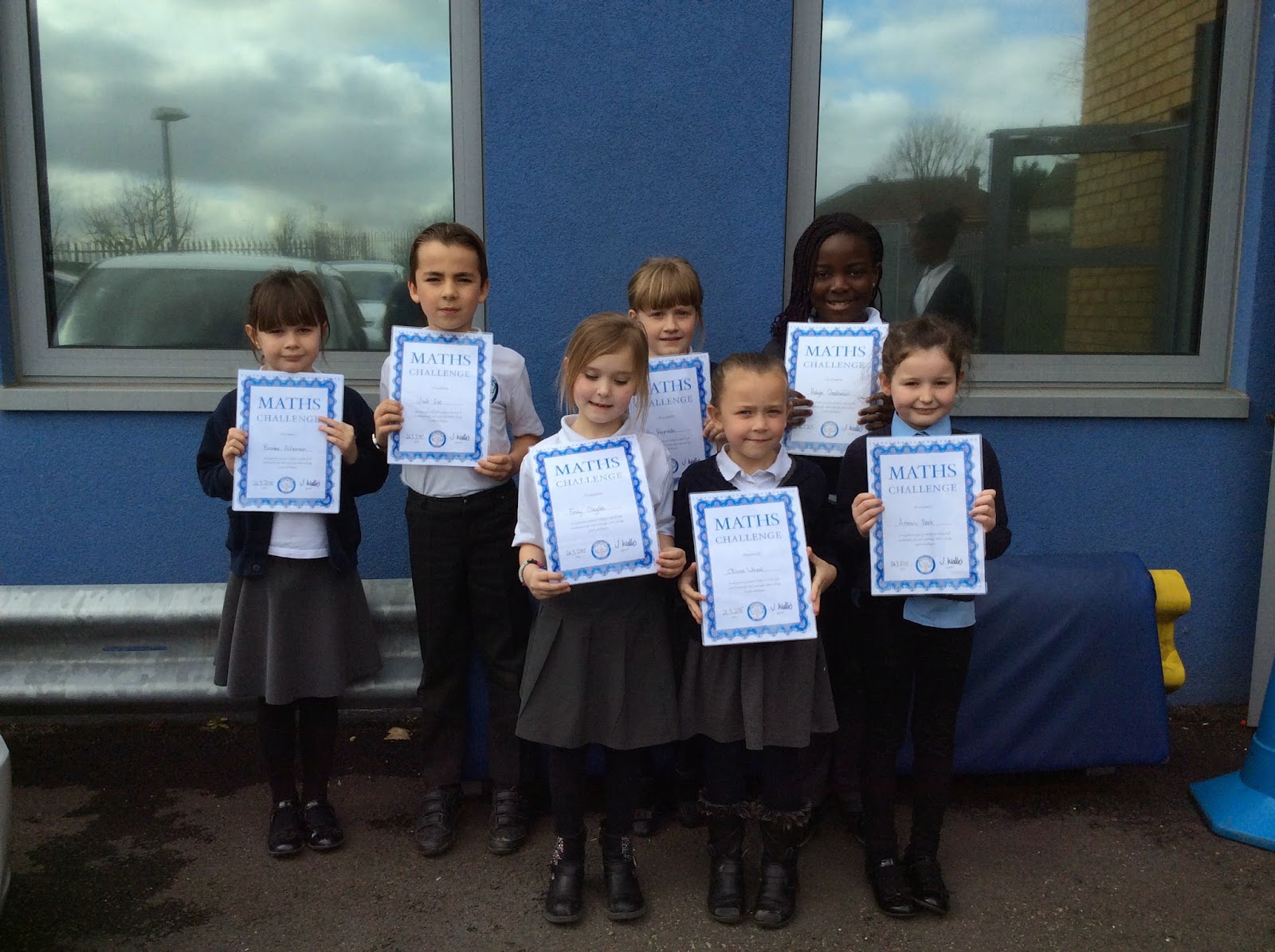 Broadford Primary: Maths Challenge Winners