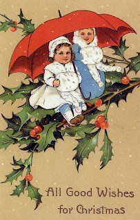 Cindy Adkins...Art, Books, Tea: Vintage Christmas Cards