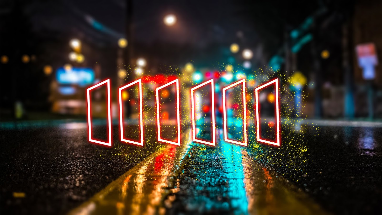 4k wallpaper Hd neon light - Hiccup creation