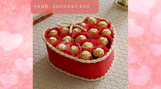 Heart shaped Ferrero Rocher Gift Box Price Rs/1400