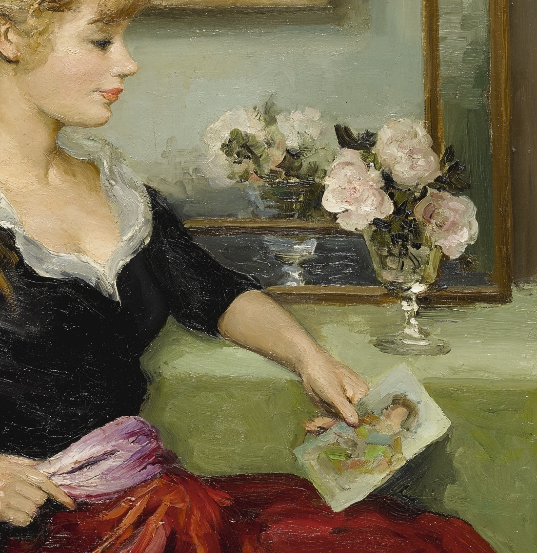 Marcel Dyf (French, 1899-1985) ~ Claudine | Arte e dettagli nell'Arte