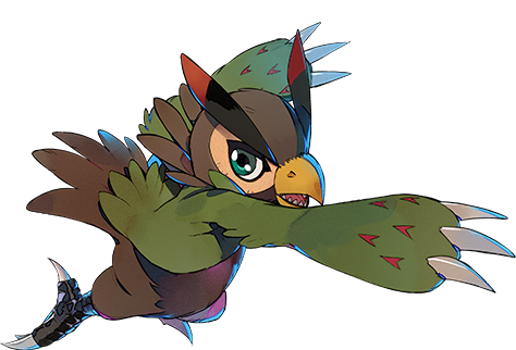 Digi-Arquivo: Falcomon ~ PMD || Acervo de Imagens de Digimon e Pokémon ...