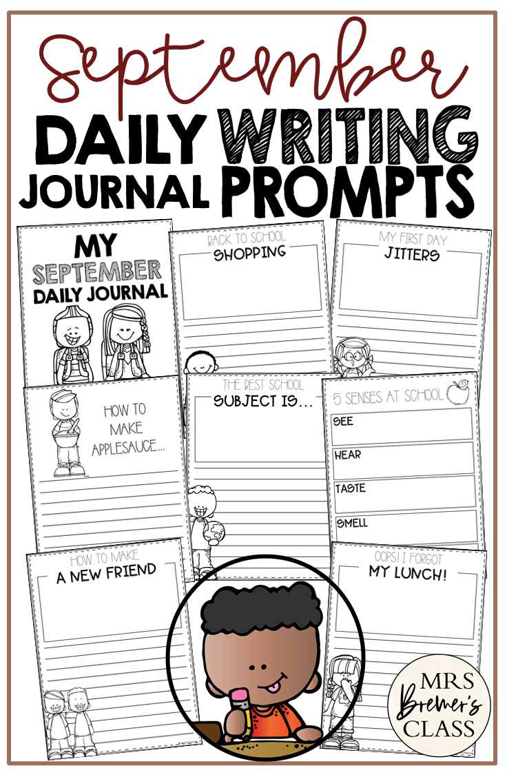 September Writing Activities for the Whole Month! | Mrs. Bremer's Class