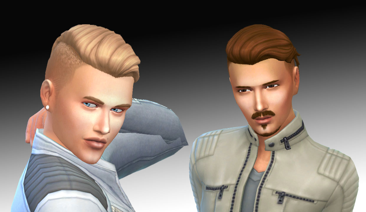 Sims 4 side shaved curly hair mod - forcedast