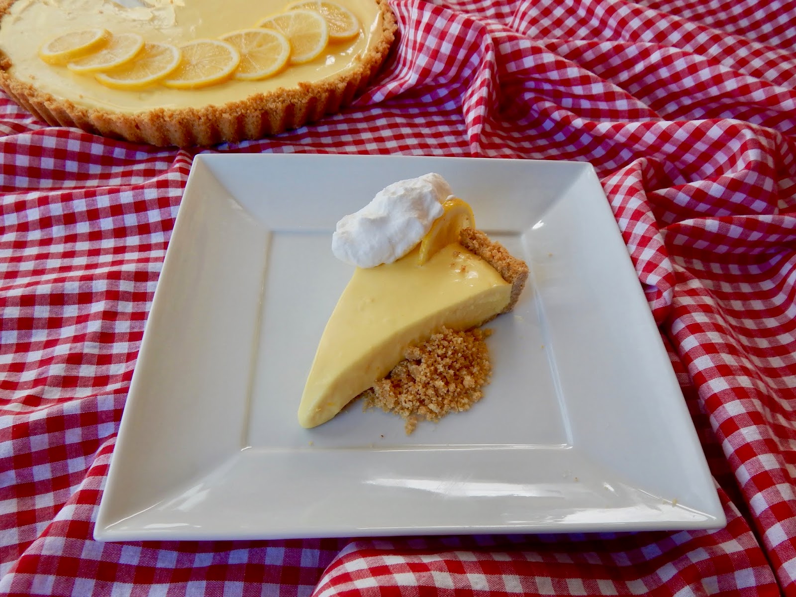 The Nerdy Chef: Frozen Lemonade Tart
