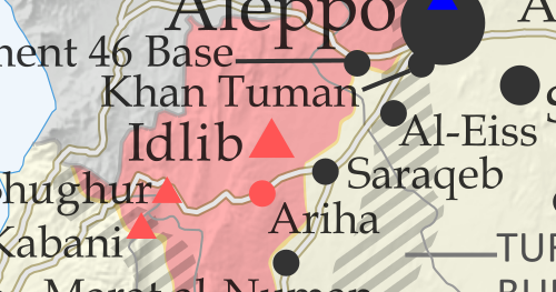 Syrian Civil War Map & Timeline: Assad Retakes Key Highway - February ...