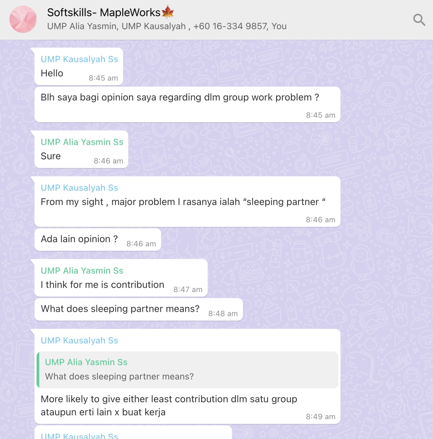GROUP WORK PROBLEM MapleWorks group-work-problem-mapleworks