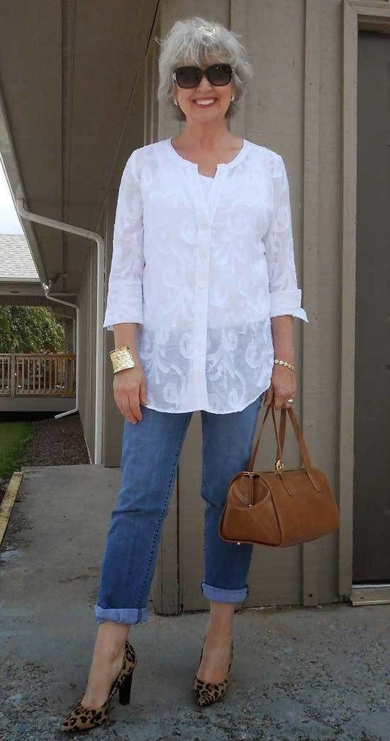 Proljetne modne kombinacije za žene starije od 50 godina | Journal de ...