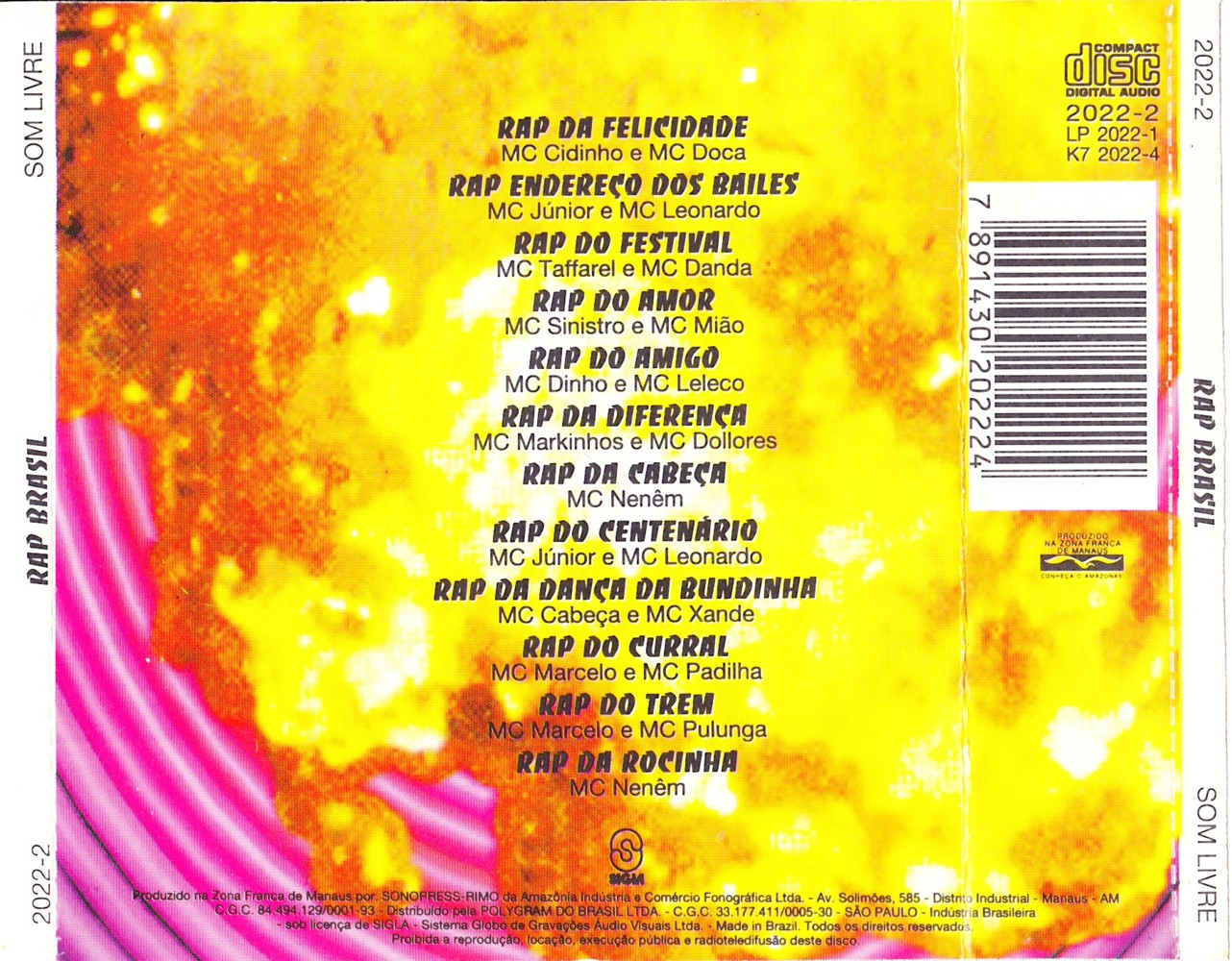 Seja Bem Vindo: Rap Brasil (CDA-1995) Volume 01, 02, 03