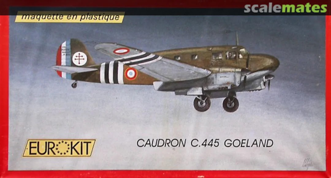 Happyscale-Modellbau: Caudron C.445 Goeland (german) - Eurokit 1/72