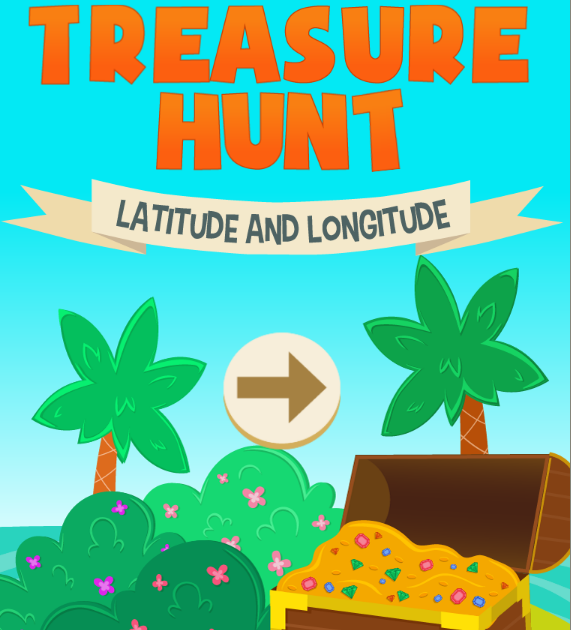 Recursos TIC para Infantil y Primaria: TREASURE HUNT: LATITUDE AND ...