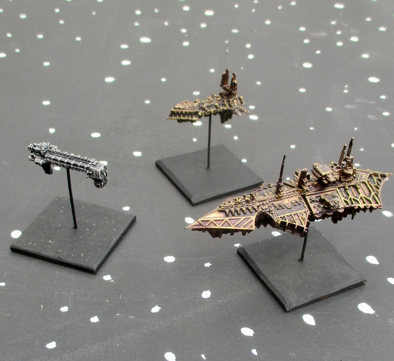 Tim's Miniature Wargaming Blog: Battlefleet Gothic Ships and Bits