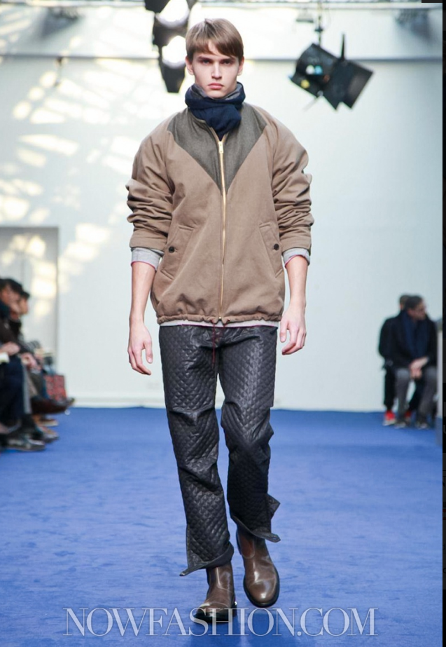 First Runway - men board: Casper Rams