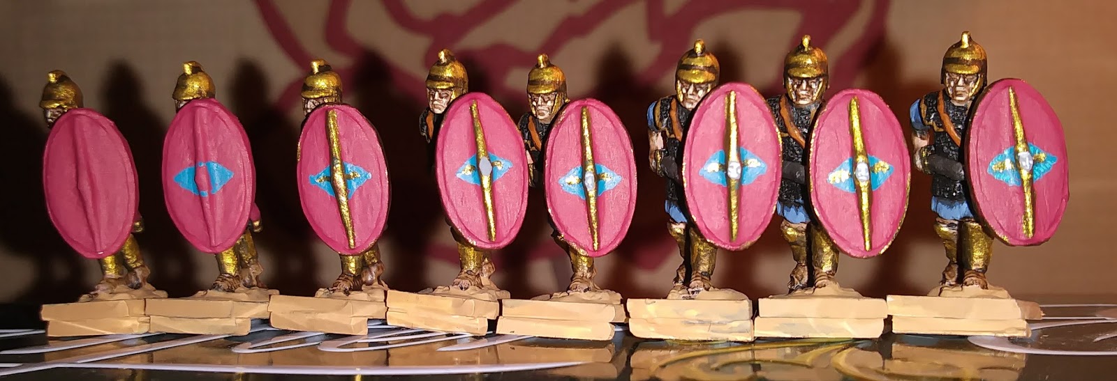 PARADE GROUND WORKSHOP: Hand Painting Shield Designs