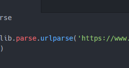 Python urllib.parse.urlparse().scheme:별빛 연구소(Starlight Lab)