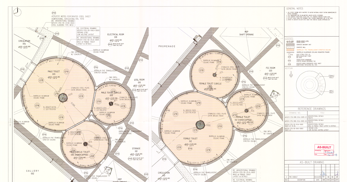 SHOPDRAWING SAMPLE - FALSE CEILING