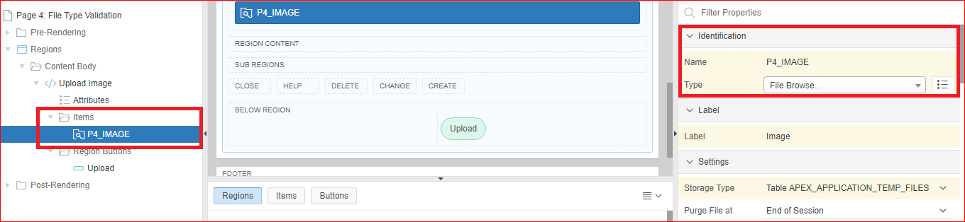 File And Image Type Extension Validation In Oracle Apex Javainhand Tutorial