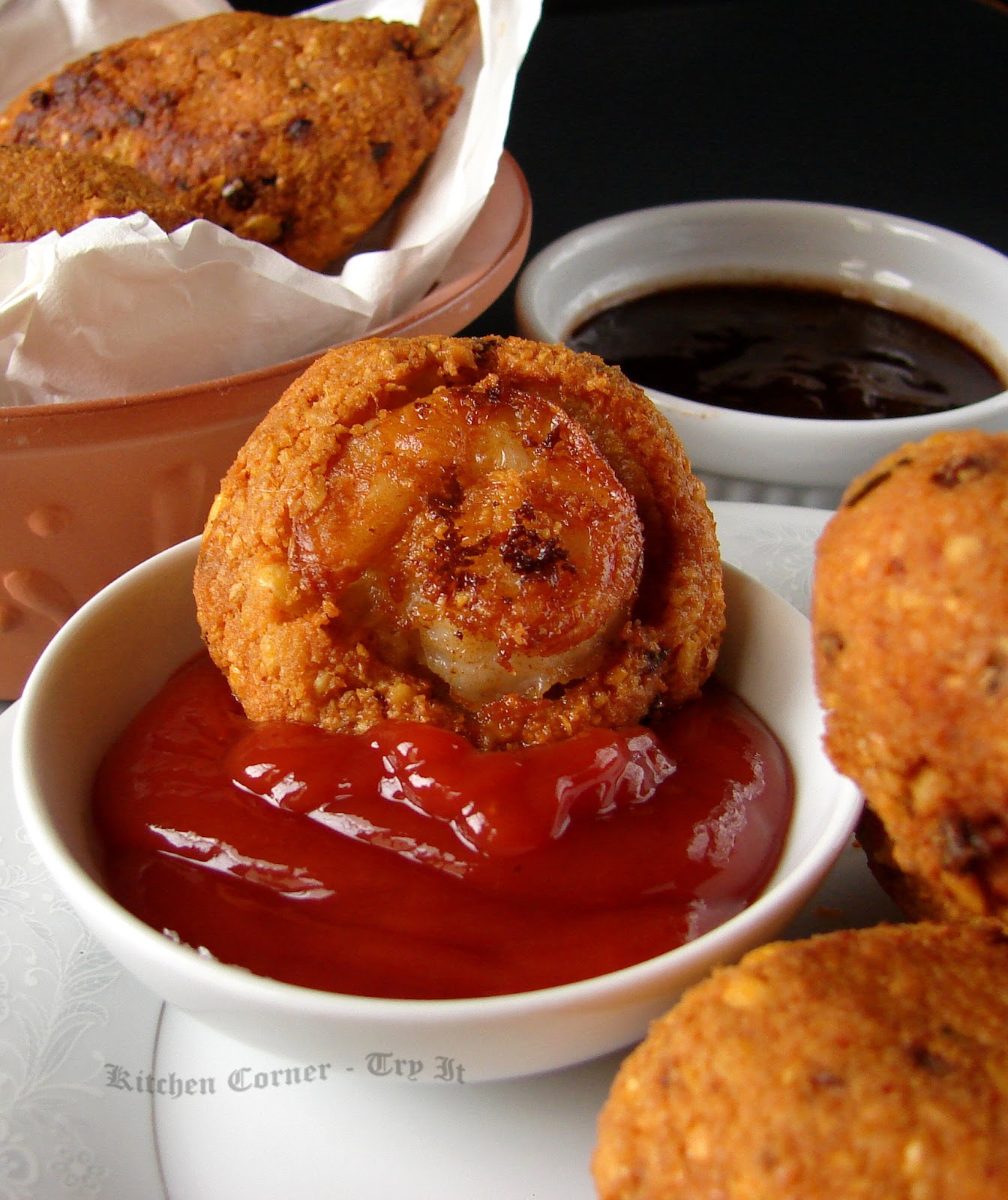 Sri Lankan Prawns Vada