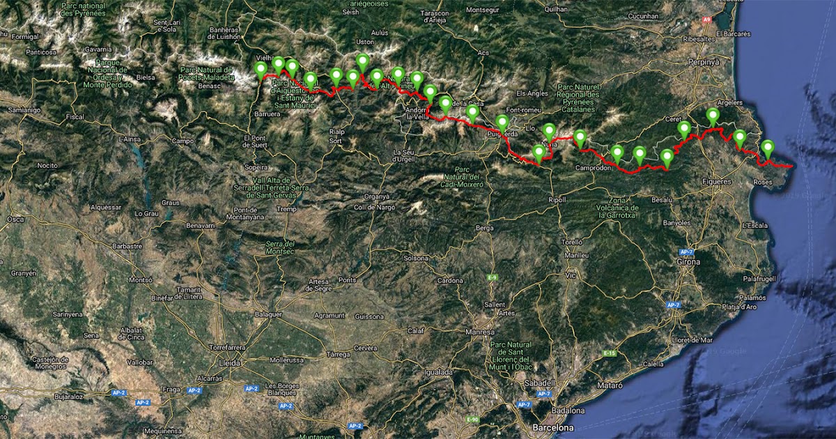 GR's de Catalunya: GR 11.Cat - SENDER DEL PIRINEU