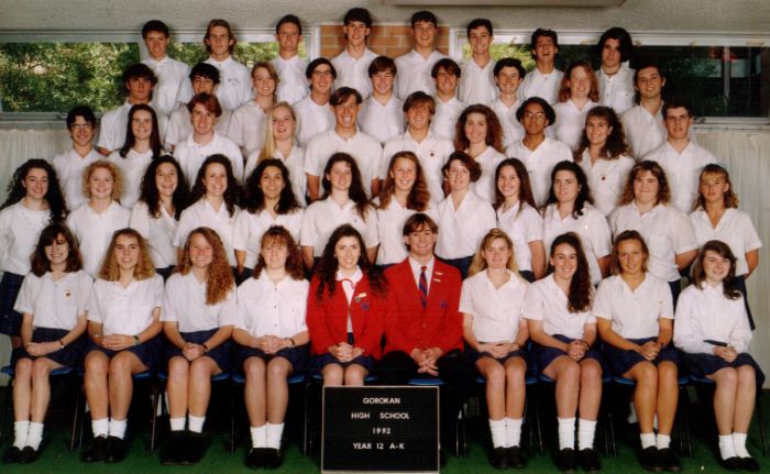 Gorokan High School: Class Photo 1992 Year 12 A-K