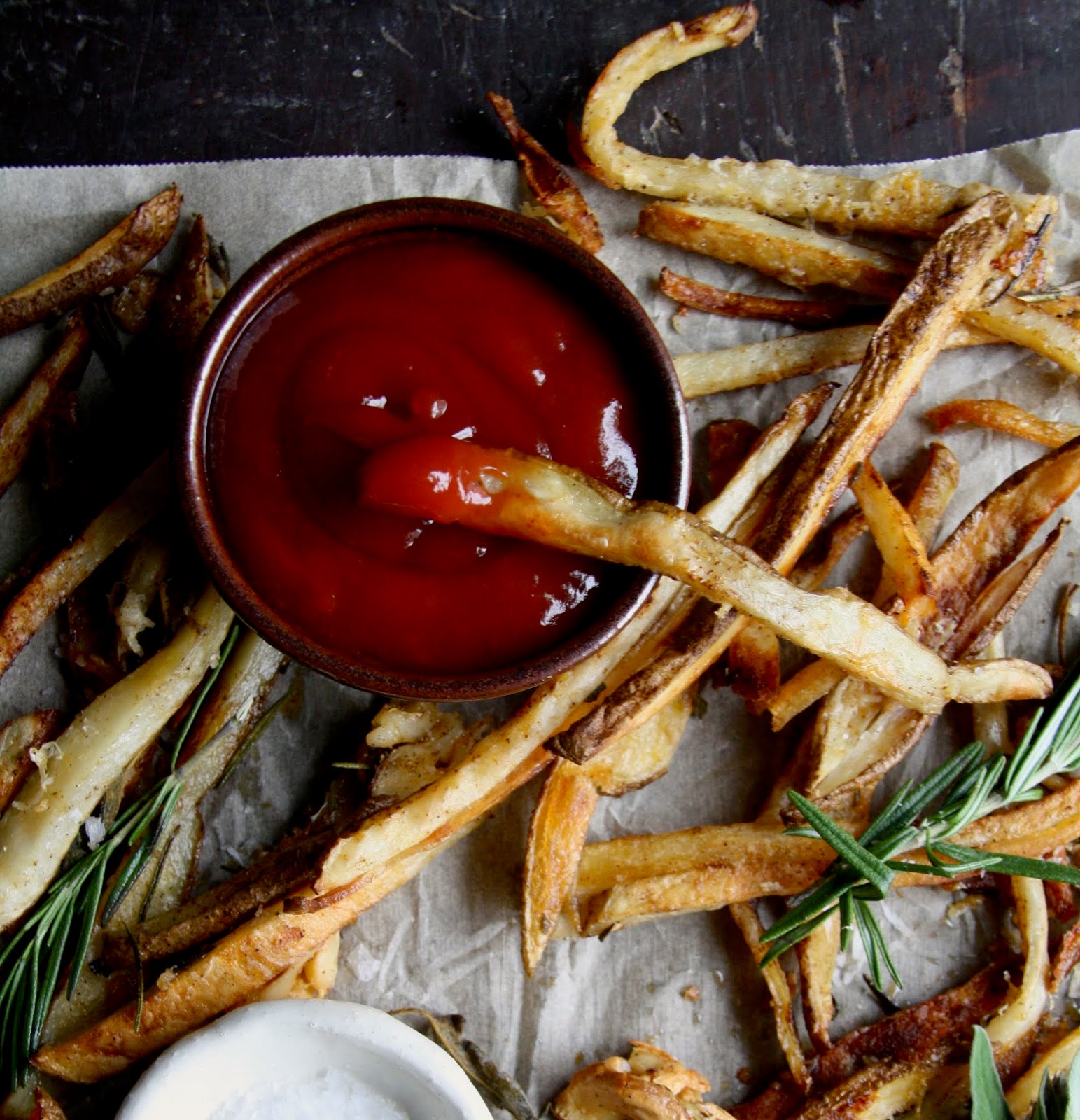 salted sugared spiced™: Oven Roasted Tuscan Frites