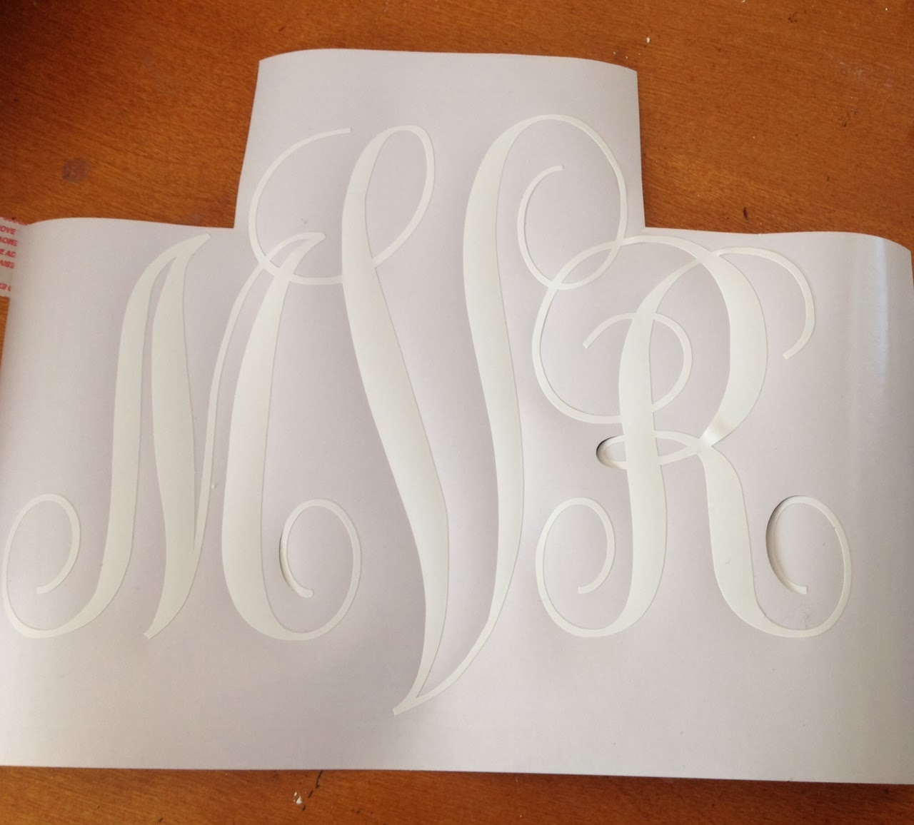 {Silhouette} Vinyl Monogram Wall Art - Silhouette School