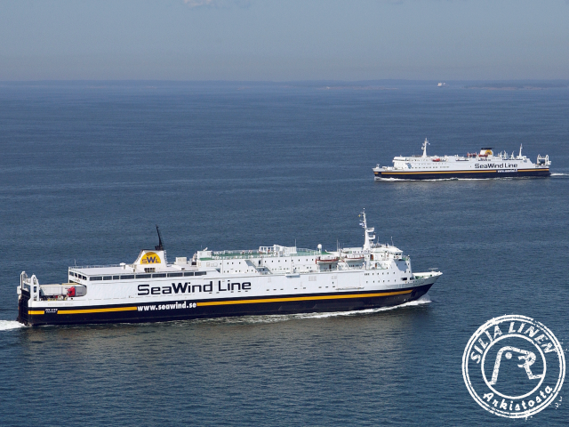 Merellä @ www.valkeatlaivat.net : Siljan Turun laivat / SeaWind Line ...