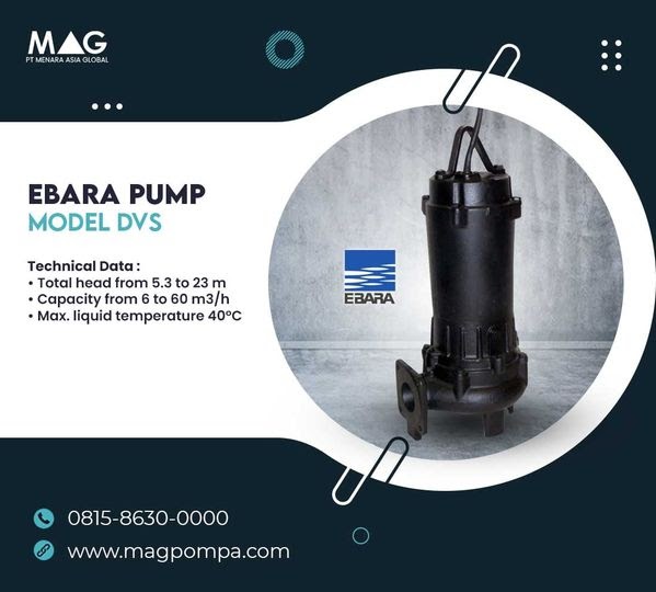 Harga Pompa Ebara , Franklin, Grundfos , CNP , APP ,Bossco, Maxon : Pompa Ebara DVS - Pompa ...