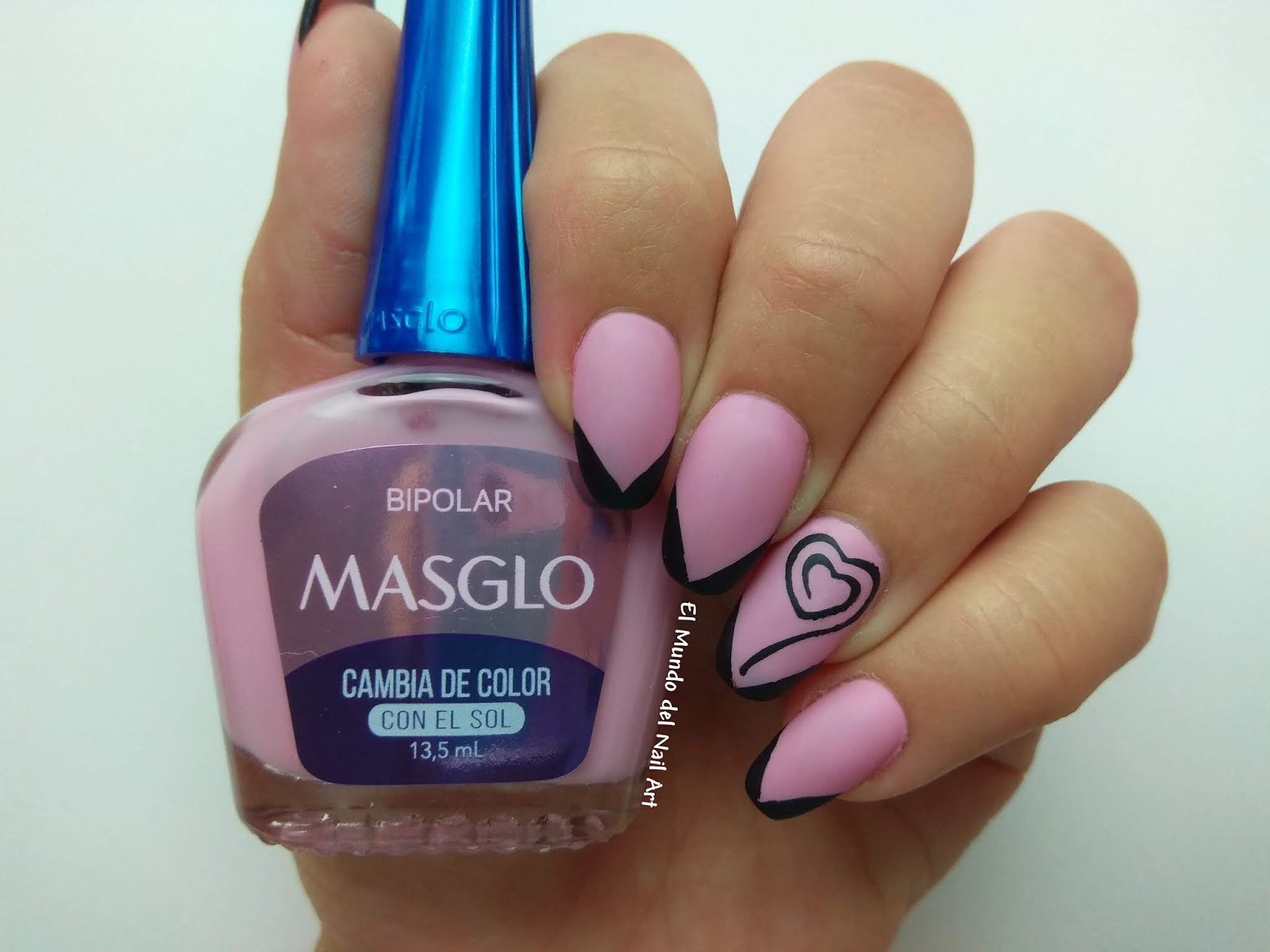 El Mundo del Nail Art: Manicura con Bipolar y Guías de Masglo