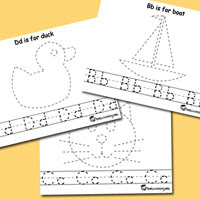 FREE Pre-Writing & Tracing Sheets for Kids | Totschooling - Toddler ...