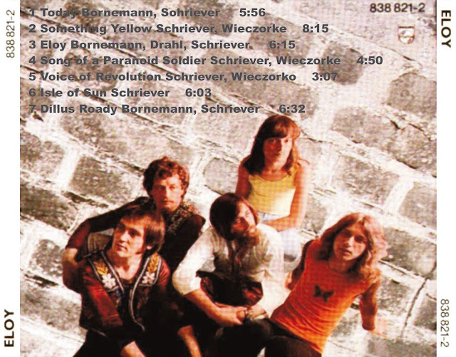 Classic Rock Covers Database: Eloy - Eloy (1971)