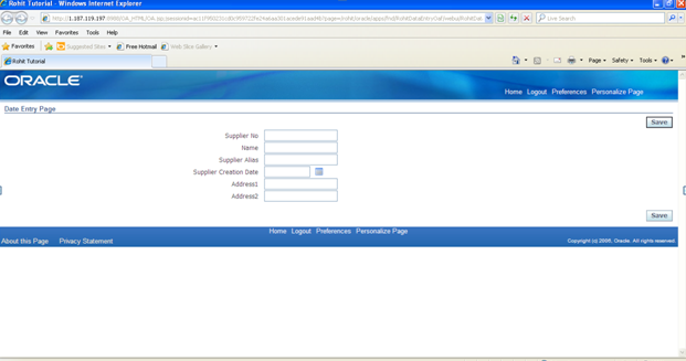 Oracle Application S Blog How To Disable Button In Oaf