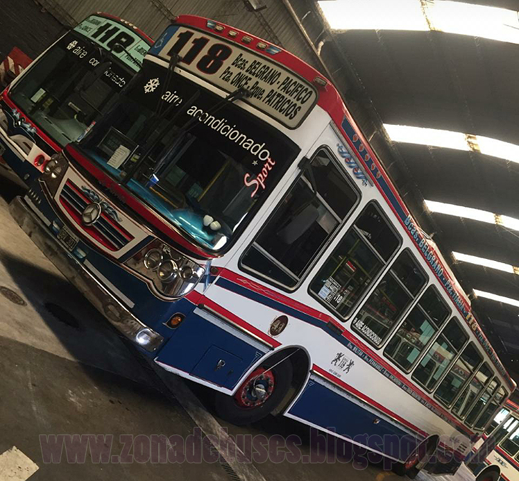 Colectibus - Zona de Buses: LINEA 118
