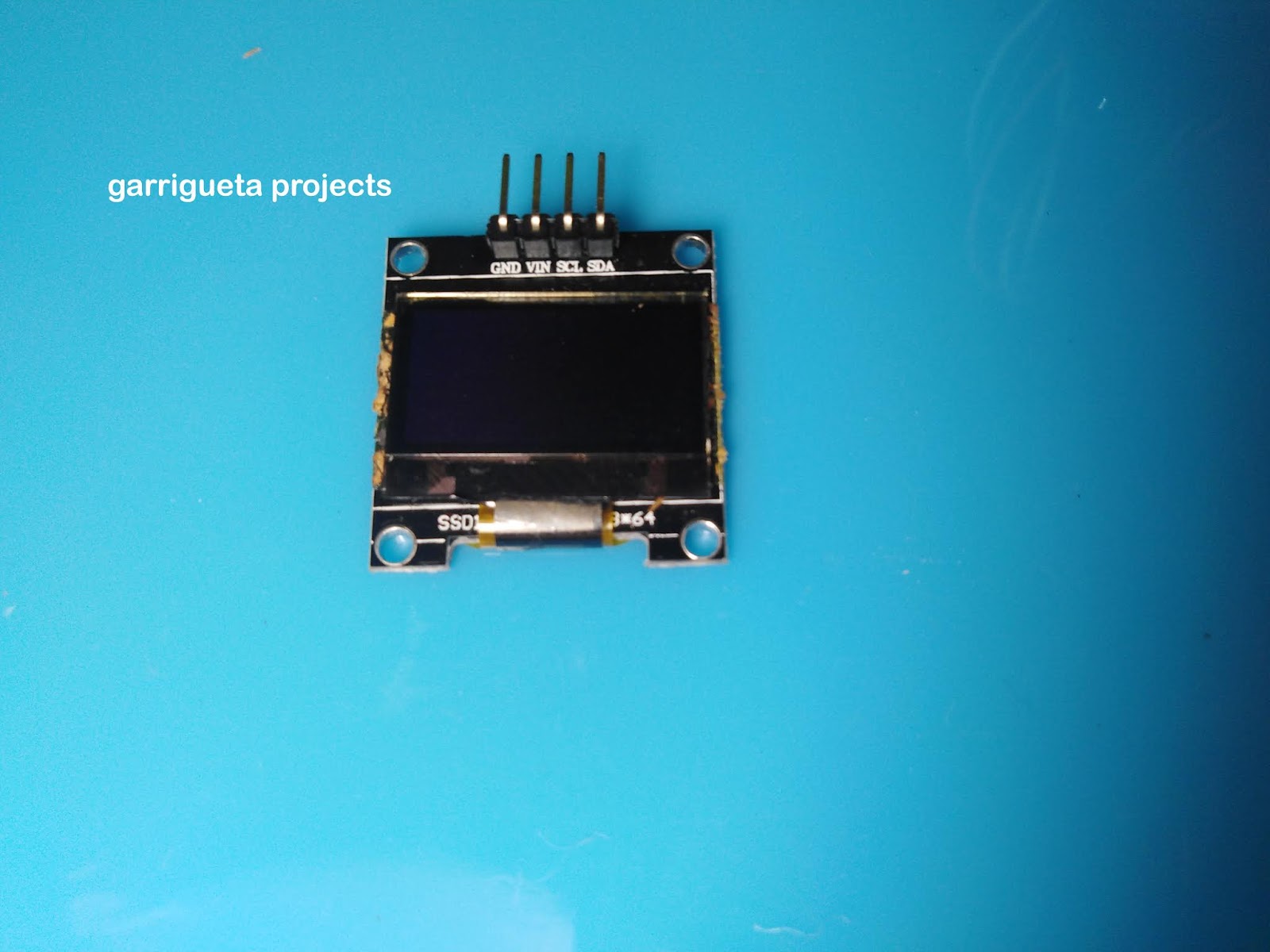 Mostrar datos BMP180 mediante un OLED I2c LED LCD Display con Arduino Nano