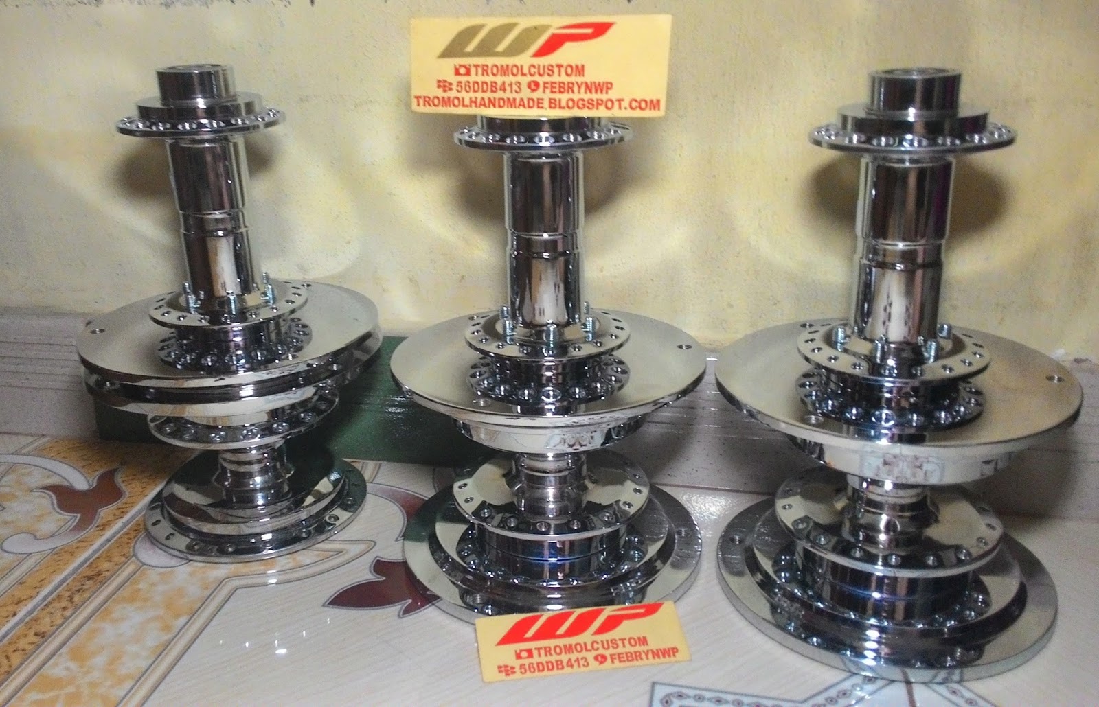 Tromol custom untuk semua motor