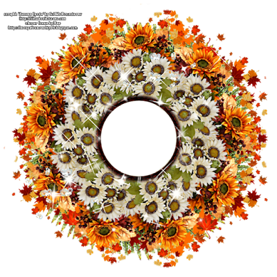 Escape From Reality Blog: FTU 'Autumn Sprite' Cluster Frames LMB