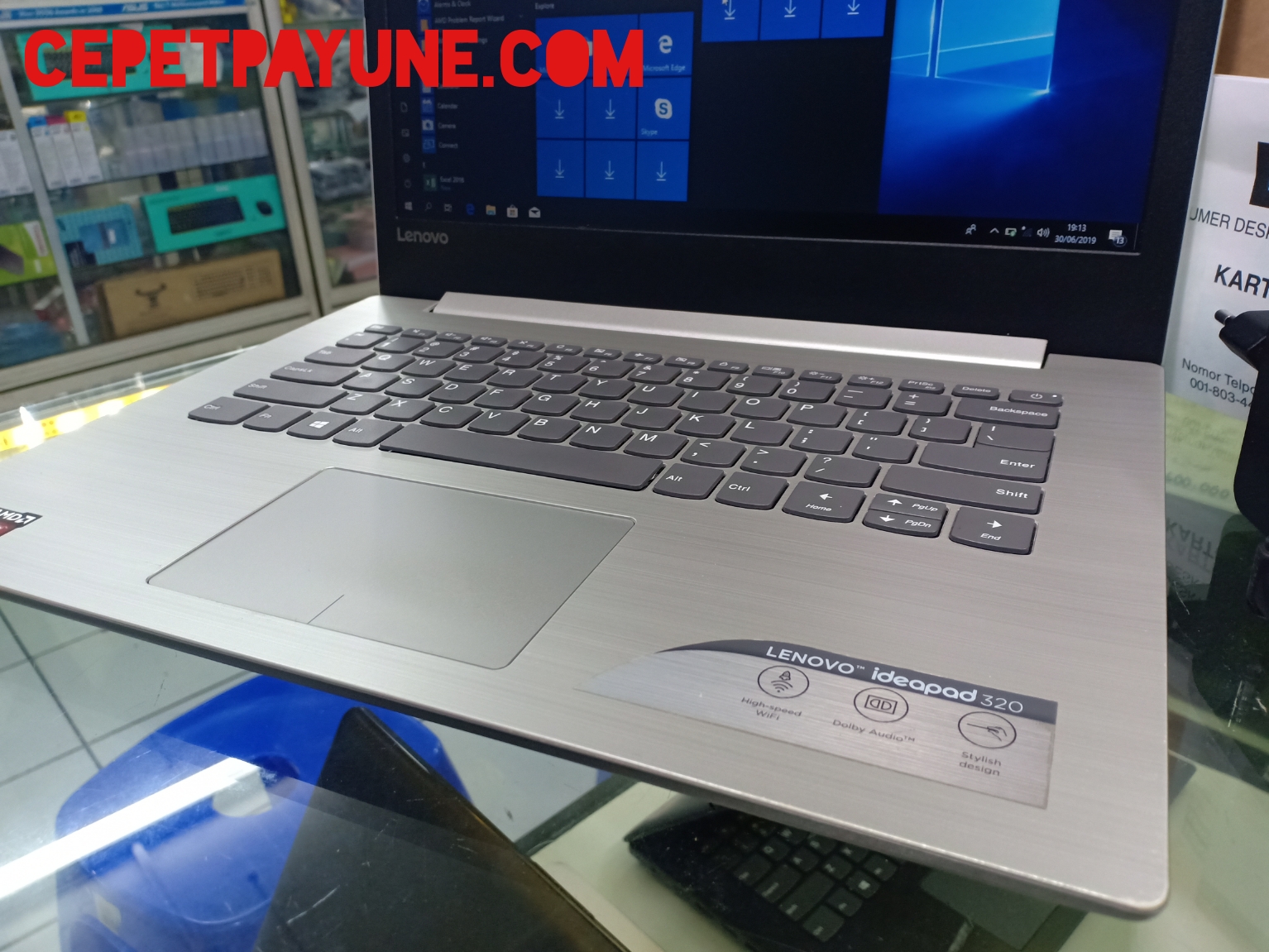 Laptop Lenovo ip 320 AMD A9 9420 fullset Vga amd Radeon R5 - Jual Beli ...