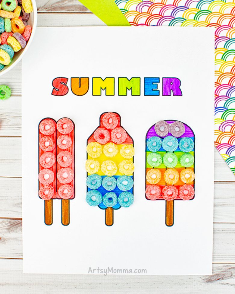 30 Best Summer Camp Crafts for Kids - Messy Little Monster